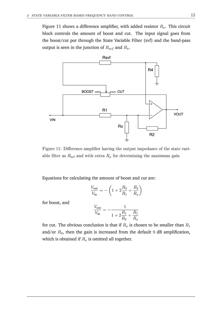 Two band Parametric EQ